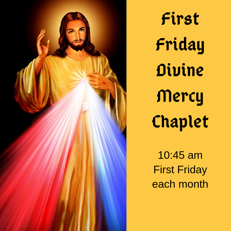 Divine Mercy Chaplet – Saint Patrick Catholic Church